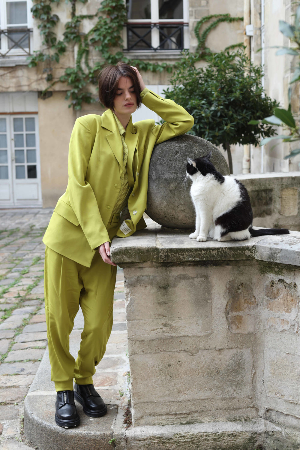 LIME DINA JACKET - Comme Il Faut