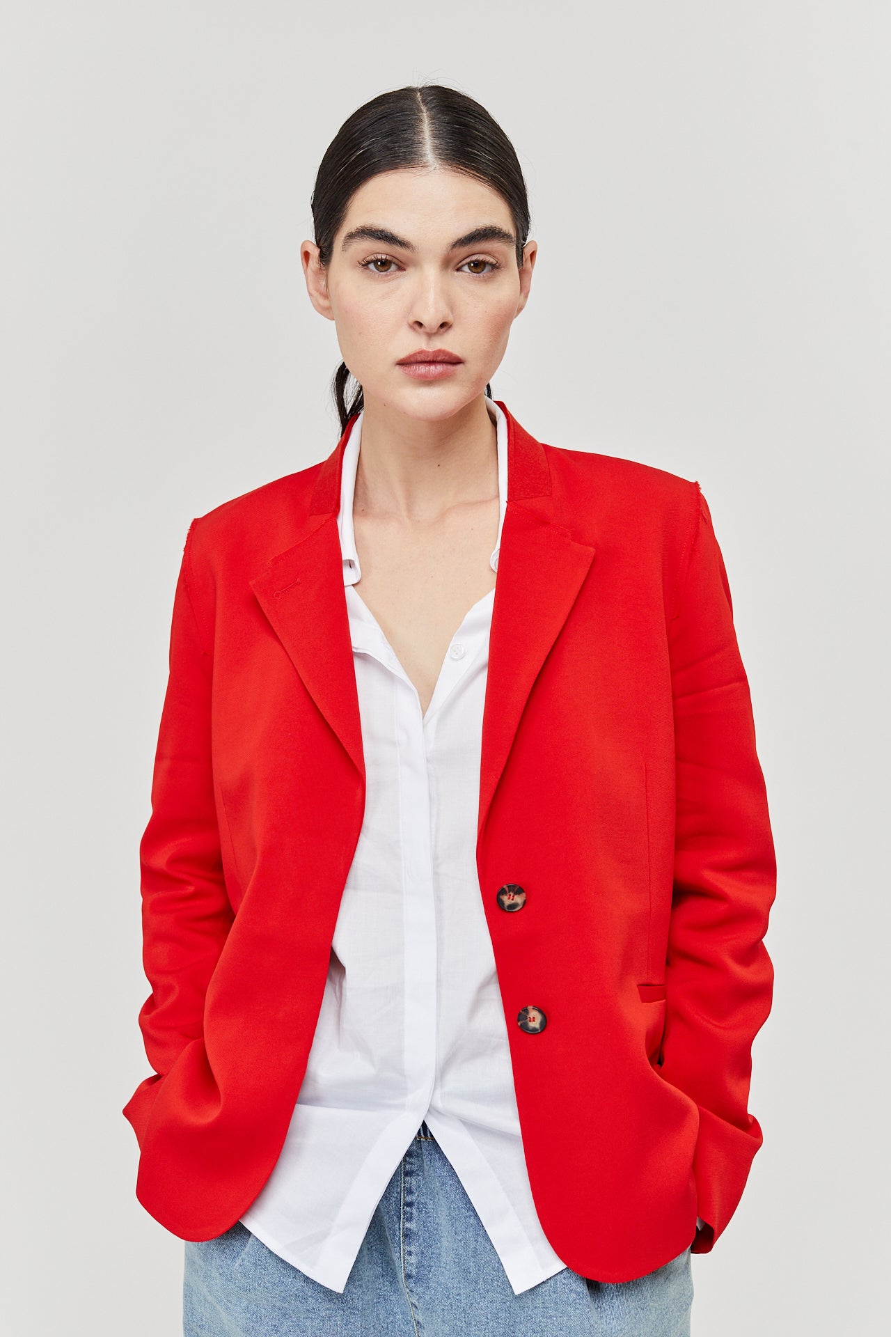 RED JAMAL JACKET - Comme Il Faut