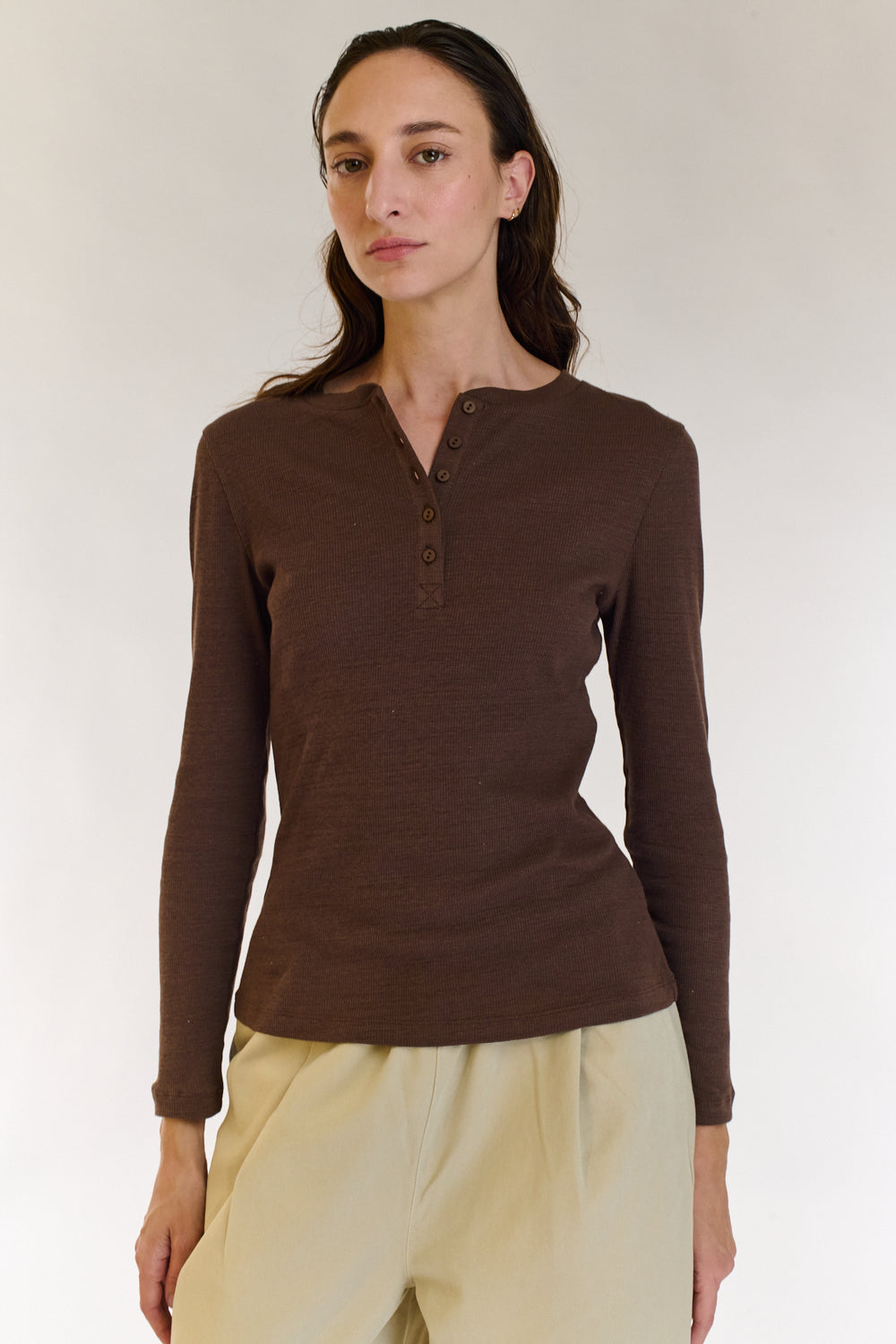 BROWN KAY T SHIRT - Comme Il Faut